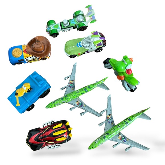 Toys | Disney Racers Darth Maul Matchbox Diecast Plane Toy Story Buzz ...